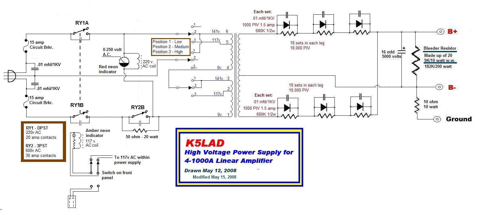 Building the 4-1000A Amplifier